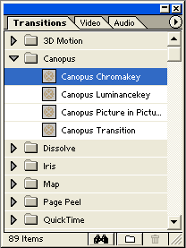 Transitions - Digital Video Editing: The Canopus DVRaptor-RT | Tom's Hardware