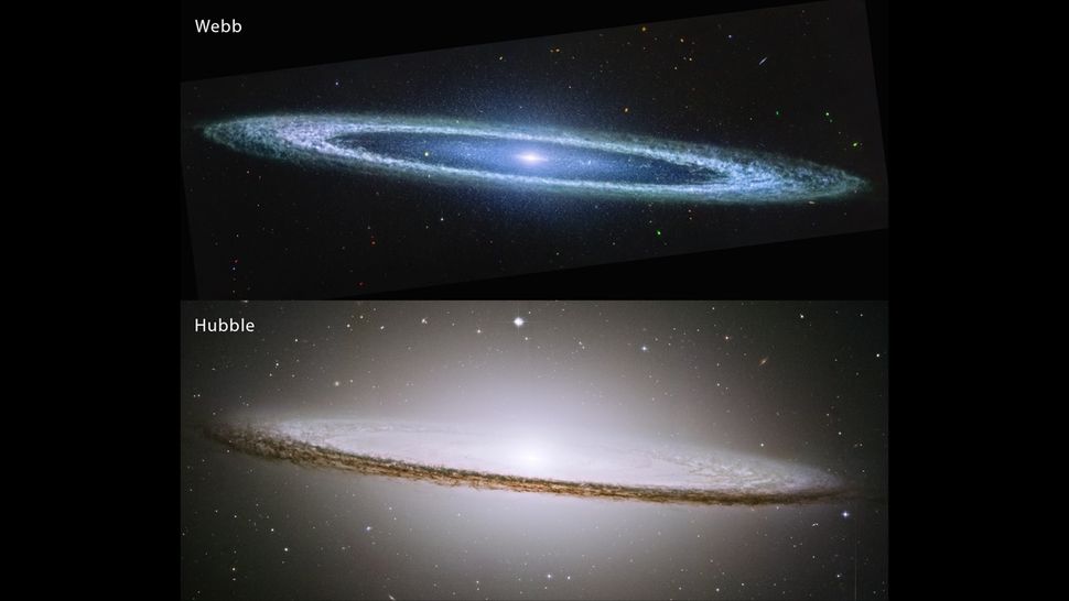 Space photo of the week: James Webb telescope spots a secret star factory in the Sombrero Galaxy ...