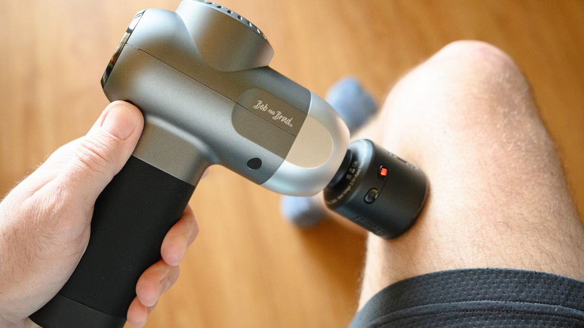 I tried this budget-friendly heated massage gun on my sore muscles – 5 ...