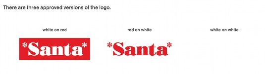 Santa brand book will get your festive campaign on-message | Creative Bloq