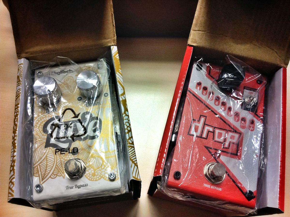 In pictures: DigiTech Luxe & Drop unboxed | MusicRadar