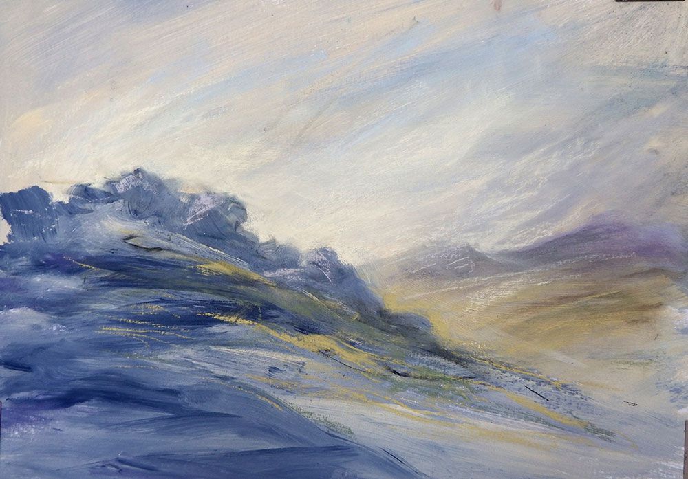 How to add texture to your pastels with primers | Creative Bloq