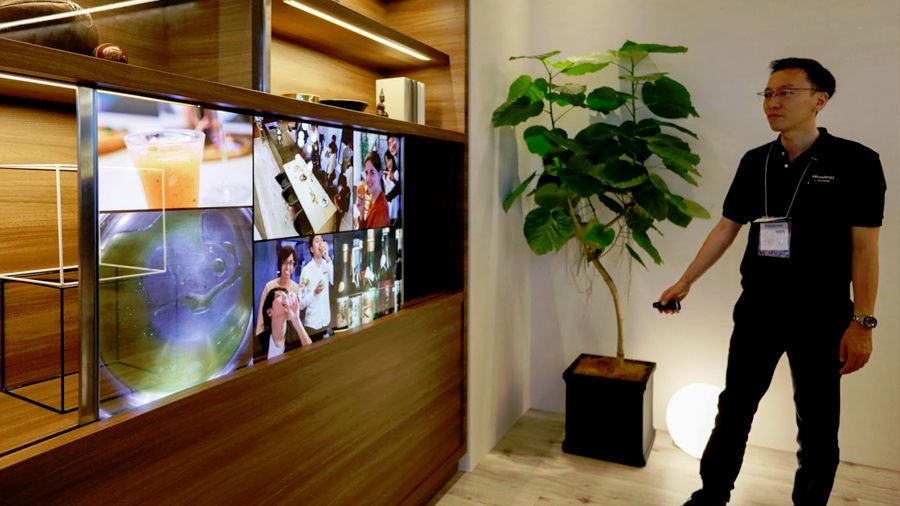 You can see right through Panasonic's latest TV | TechRadar