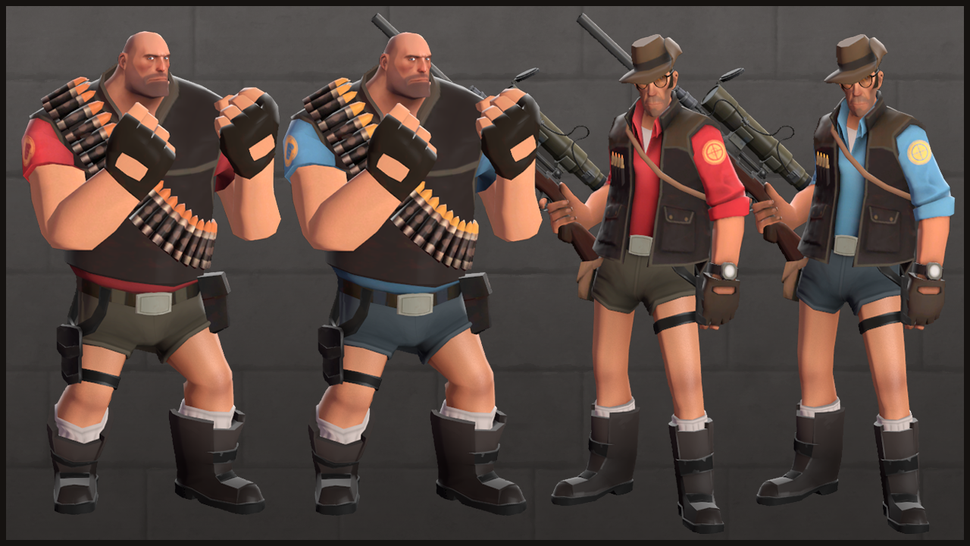 Team Fortress 2's Heavy can now wear short shorts | PC Gamer