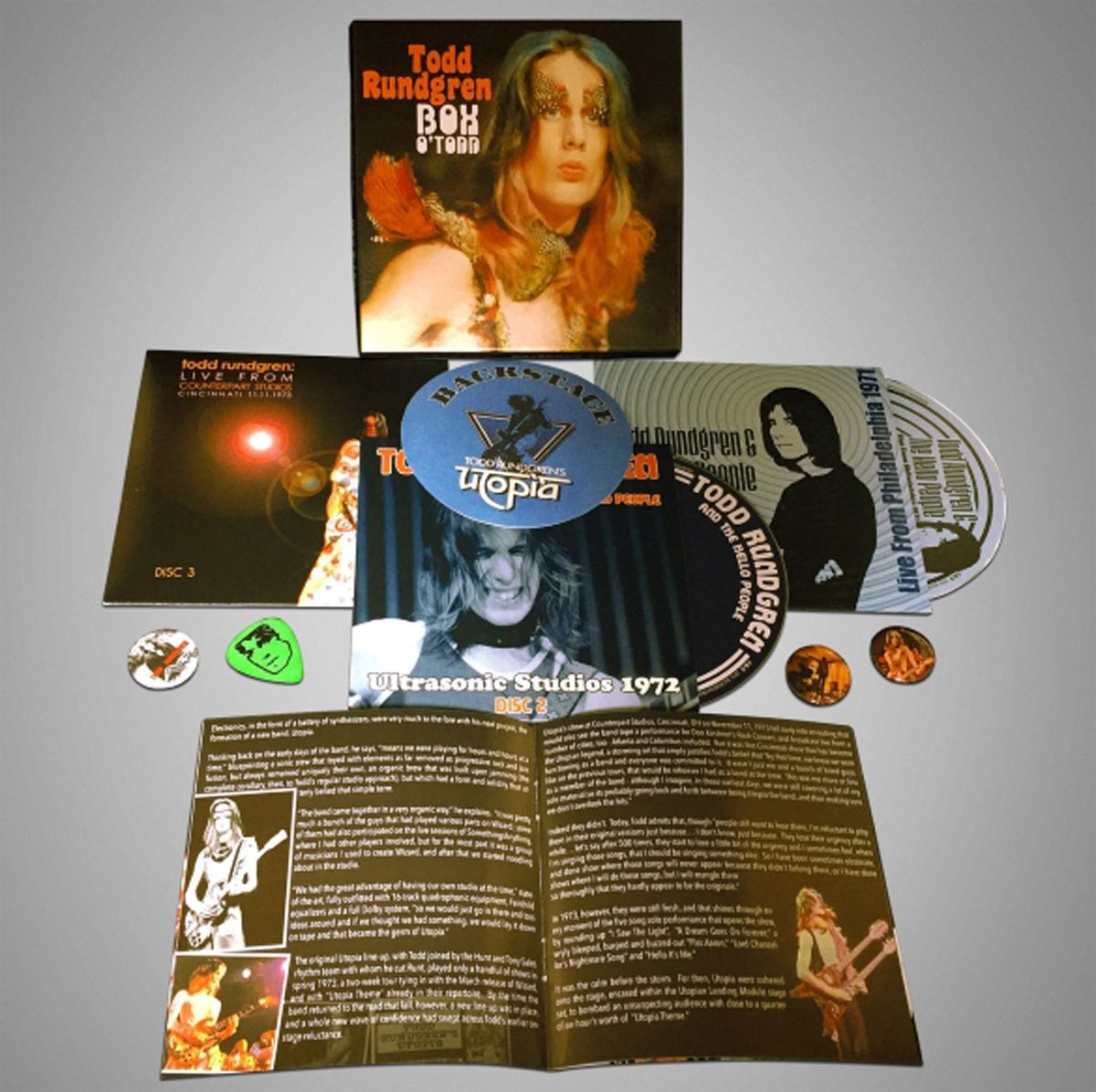 Todd Lundgren box set features live studio sessions | Louder