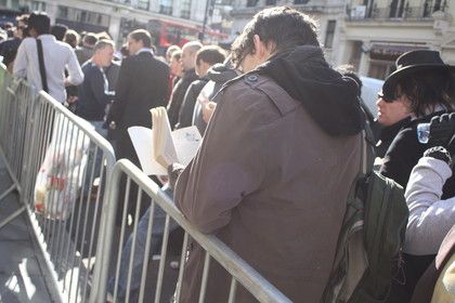 In pictures: Madness of the iPad queue | TechRadar