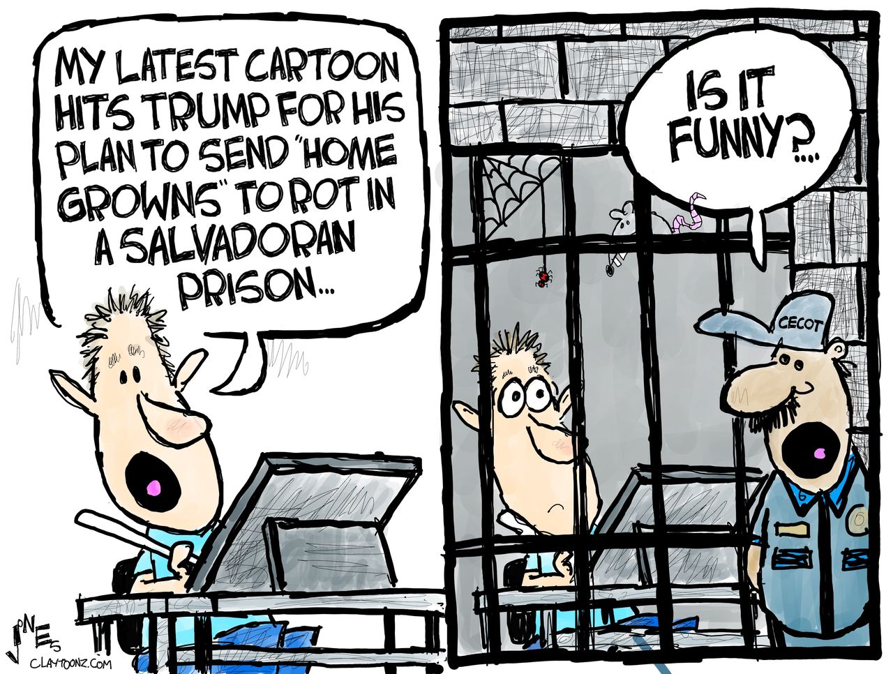 5 heavy-handed cartoons about ICE and deportation | The Week