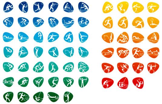Unveiled: official Olympics graphics for Rio 2016 | Creative Bloq