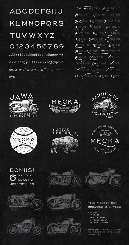 Font of the day: Mecka | Creative Bloq