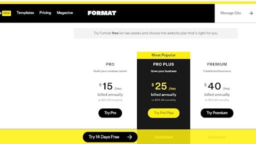 Format website builder review | Tom's Guide