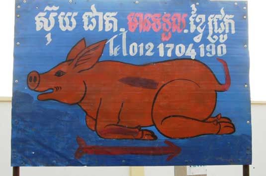 20 hand-painted Cambodian signs | Creative Bloq