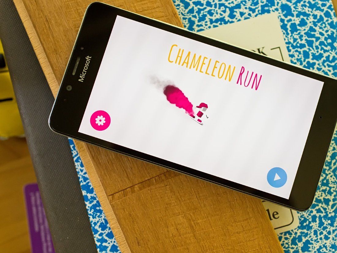 Chameleon Run is a beautifully stark endless runner with a colorful ...