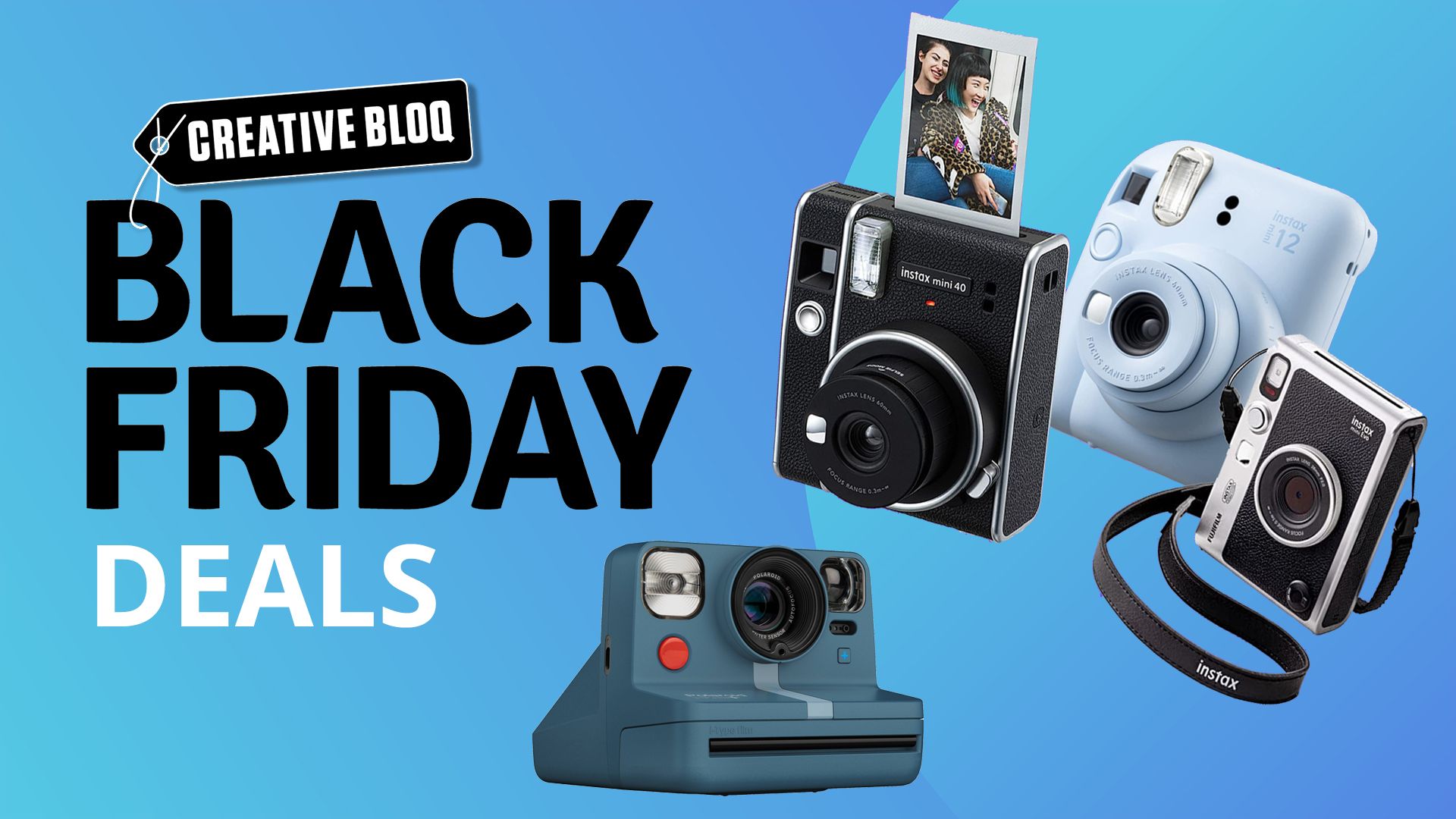 I love my Instax Mini 40 but $65 off a Poloroid Now+ for Black Friday ...