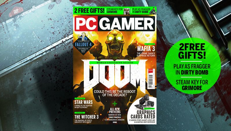PC Gamer UK October issue – DOOM | PC Gamer