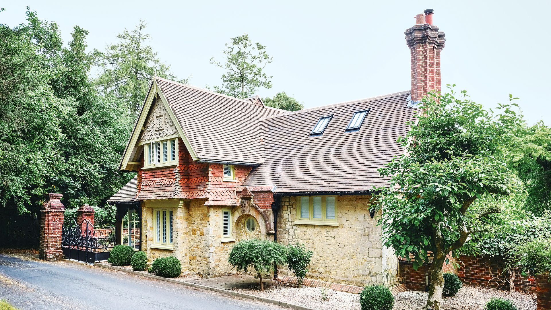 This quirky gatehouse is filled with character and style | Ideal Home