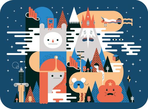 You'll love these characterful Cartoon Network illustrations | Creative ...