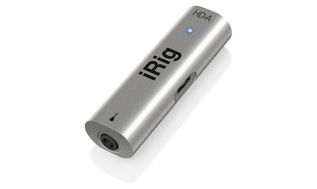 iRig HD-A brings Mic/Instrument input to Android | MusicRadar
