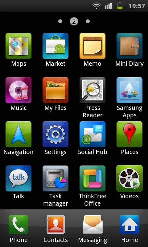 Samsung Galaxy S: Interface - Samsung Galaxy S review - Page 2 | TechRadar
