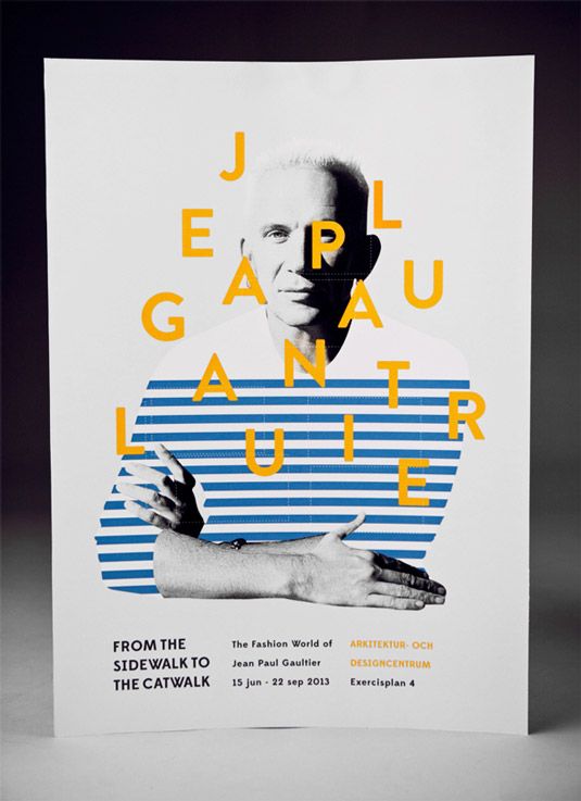 Jean Paul Gaultier poster is a visual treat | Creative Bloq