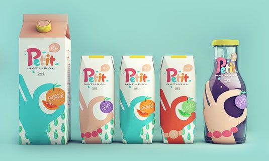 Petit juice branding is naturally wonderful | Creative Bloq