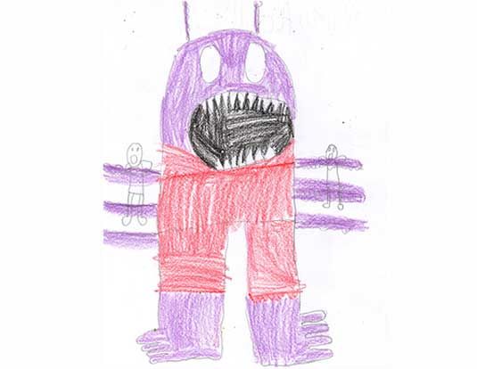 5 kids' drawings redesigned by pro artists | Creative Bloq