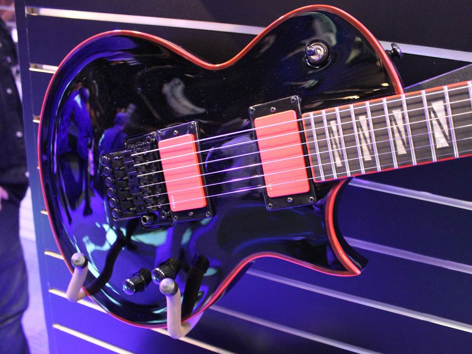 NAMM 2015: ESP's monster guitar stand in pictures and video | MusicRadar