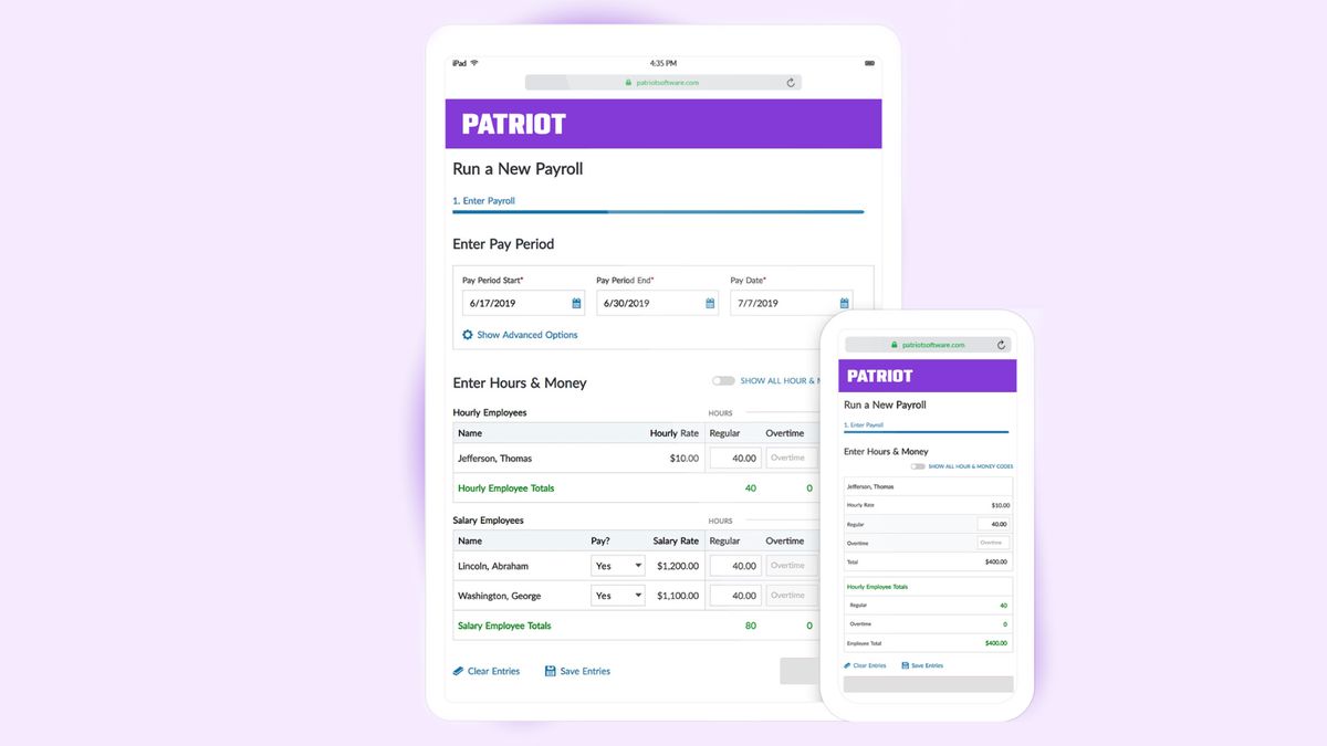 Patriot Accounting and Payroll review | TechRadar
