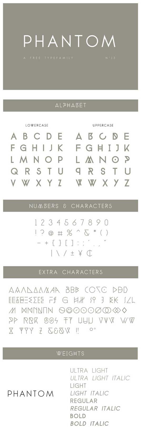 Font of the day: Phantom | Creative Bloq