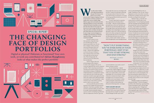 Craft a killer portfolio with Computer Arts | Creative Bloq