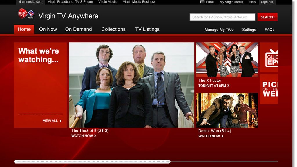 Virgin TV Anywhere officially outed, arriving autumn 2012 | TechRadar