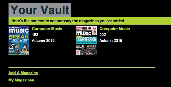 How to use the Computer Music Vault | MusicRadar
