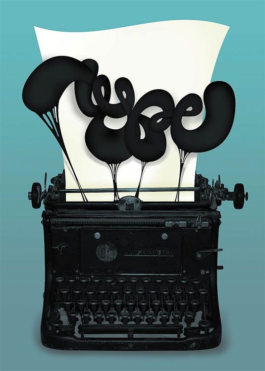 8 imaginative typography-based designs | Creative Bloq