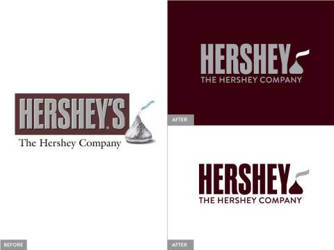 Hershey's unveils controversial new logo | Creative Bloq