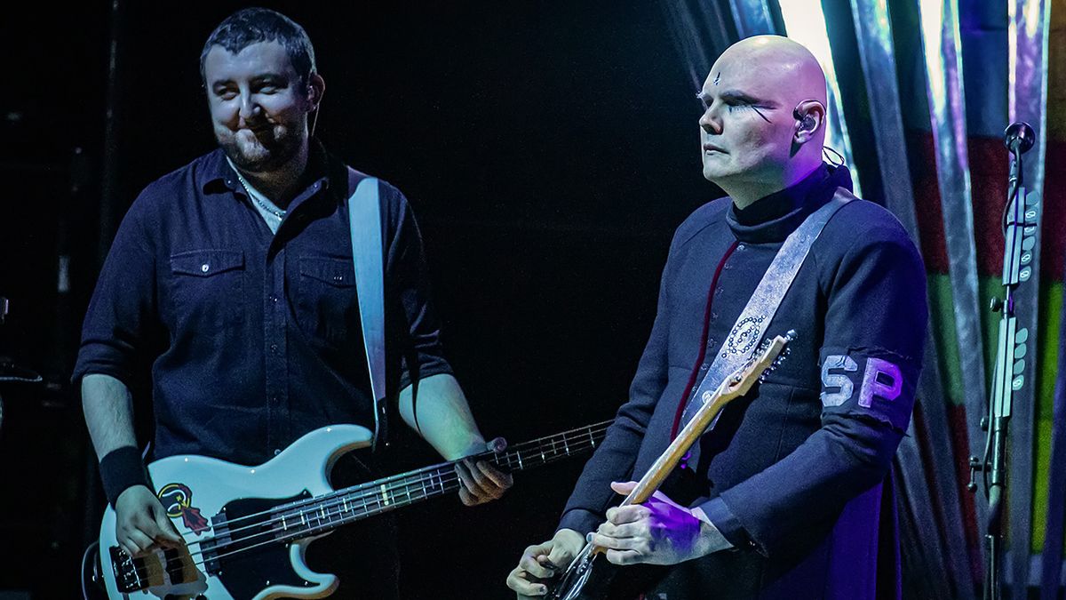 Smashing Pumpkins bassist Jack Bates on his dad Peter Hook | Guitar World