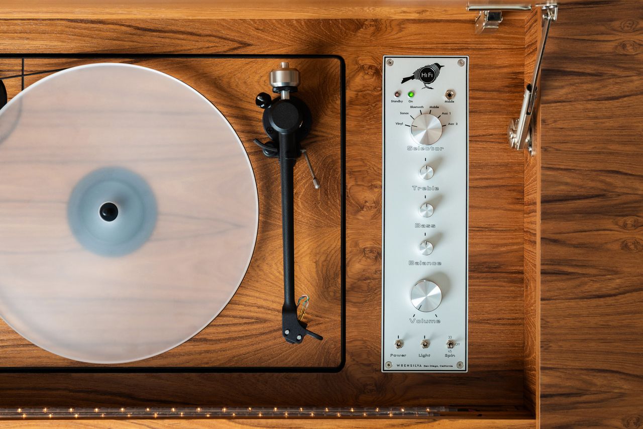 Elegantly finished consoles add natural lustre to home audio | Wallpaper*