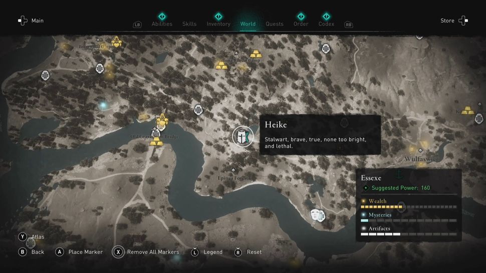 Assassin's Creed Valhalla Excalibur - how to collect Treasures of ...