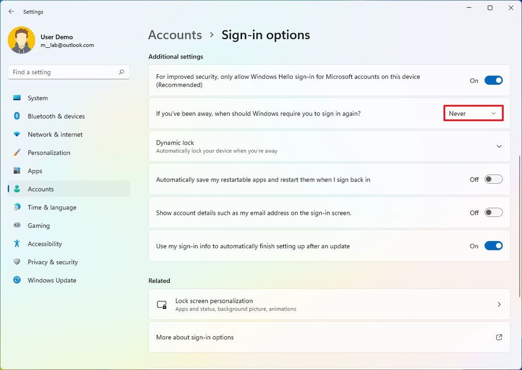 How to manage user account settings on Windows 11 | Windows Central