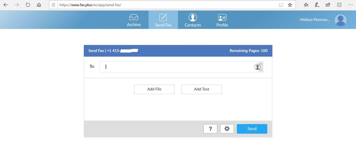 Fax.Plus review | Tom's Guide