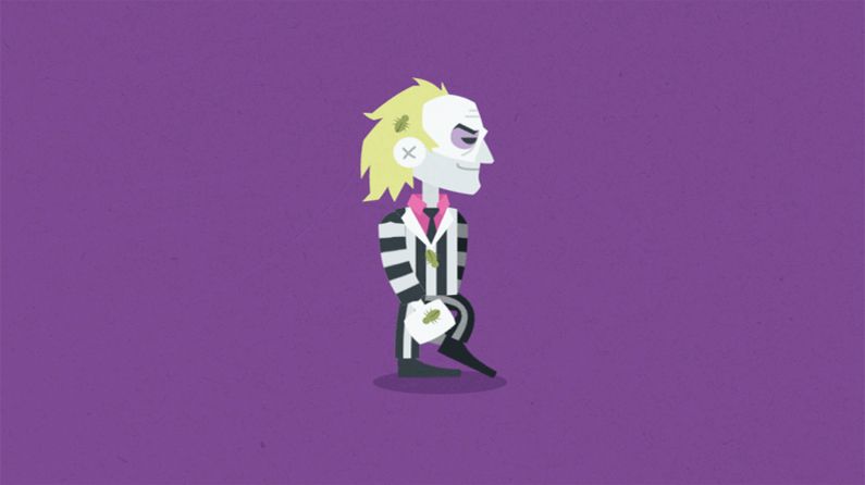 Halloween gif series celebrates classic horror movie characters ...