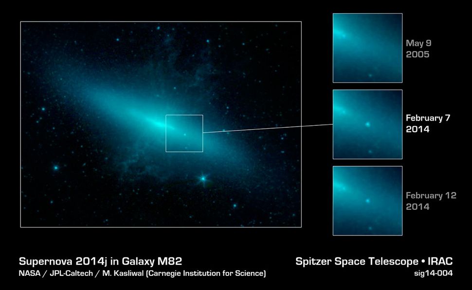 Supernova Photos: New Star Explosion in Galaxy M82 Seen by Stargazers ...