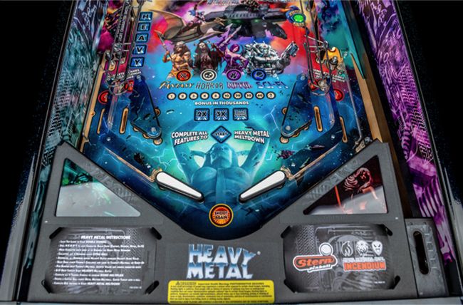 Heavy Metal rolls out unique tie-in to 300th issue - an actual pinball ...