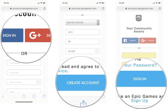 How to sign up for an Epic Games account to play Fortnite for iPhone ...