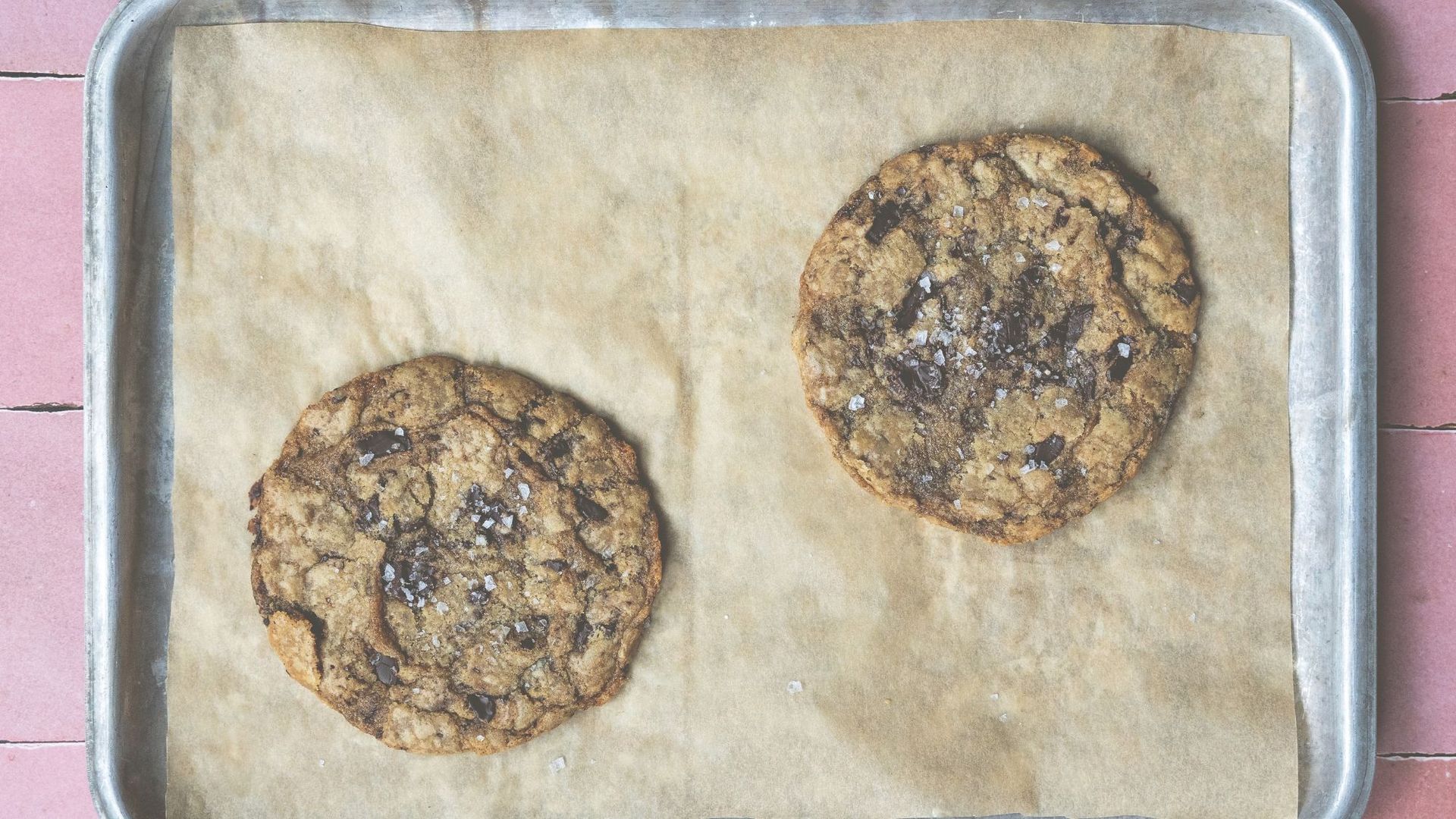 Giant thin and crispy brown butter chocolate chip cookies recipe | The Week