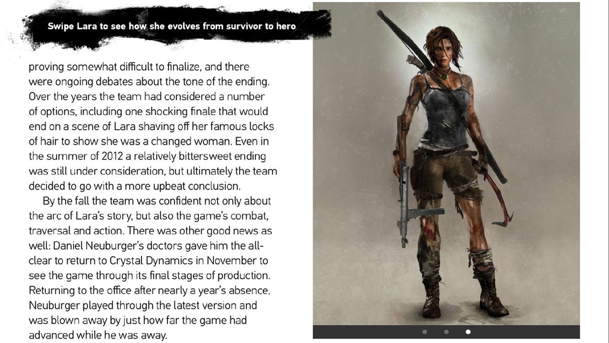 Tomb Raider Q&A - Redesigning Lara Croft | GamesRadar+