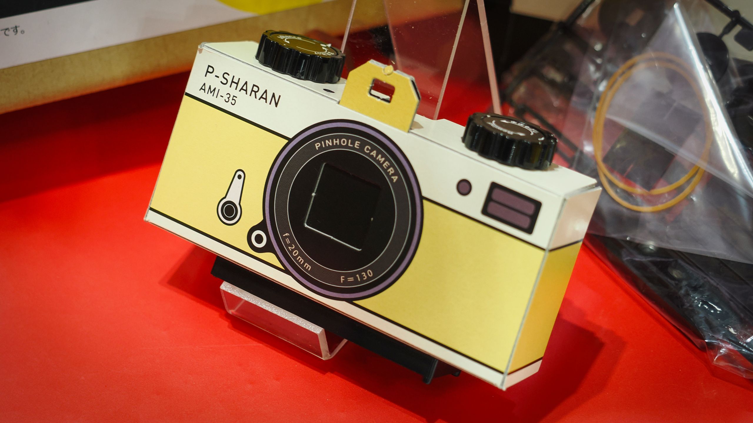 Ever used an f/130 lens? This compact camera is made of paper, shoots ...