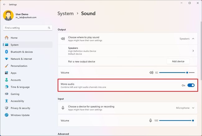 Manage mono audio on Windows 11 | Windows Central