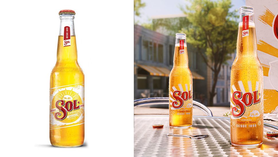 Sol gets new entirely handcrafted packaging design | Creative Bloq
