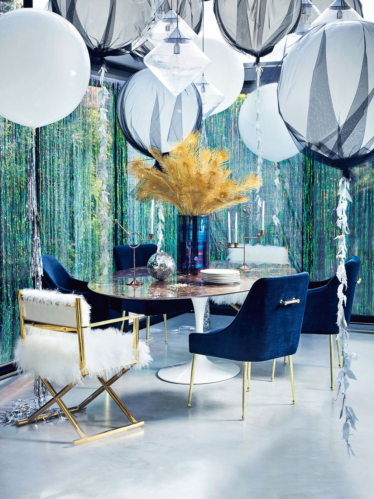 Christmas Decorating Trend: Disco Christmas