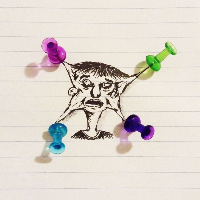 Delightful doodles transform everyday objects into works of art ...