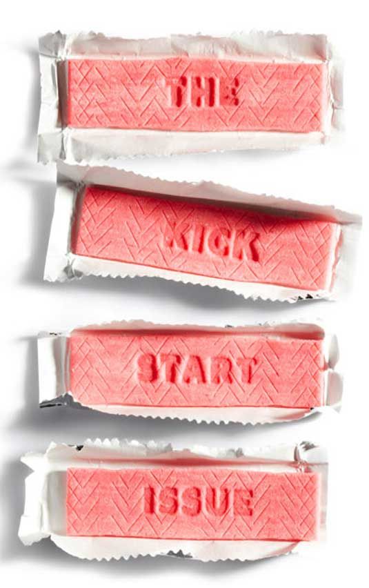 Eat your words! 10 mouthwatering examples of edible typography ...